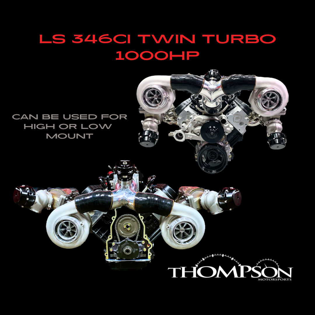 LS - 346ci Twin Turbo Package - 1000hp – Thompson Motorsports